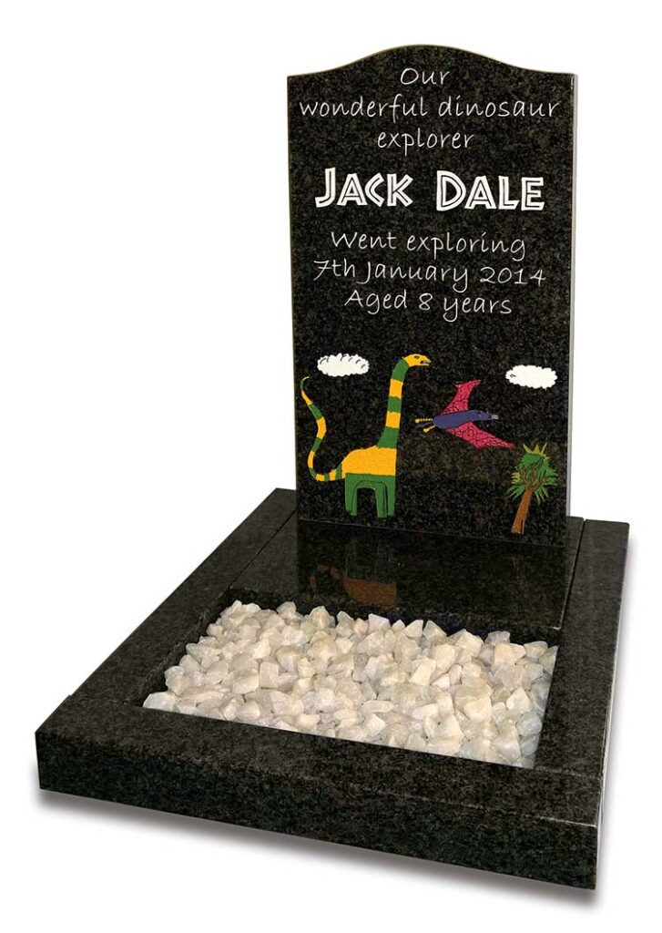 Children's Own Artwork Memorial at Headstones London - 07955-763-115
